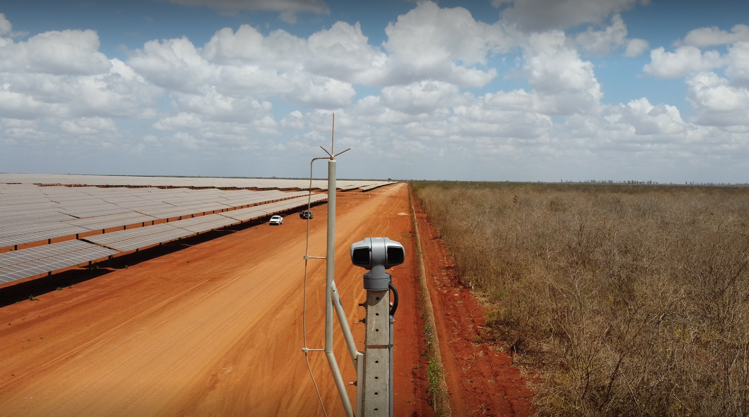 Aeon garante a segurança perimetral em projeto de energia solar